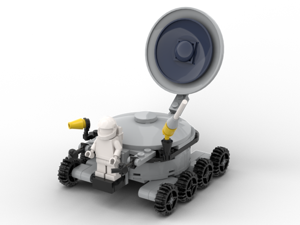 LEGO MOC Lunokhod Rover by cooluser99 | Rebrickable - Build with LEGO LEGO MOC Lunokhod Rover by cooluser99 | Rebrickable - Build with LEGO