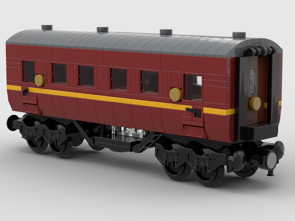 LEGO MOC Small Railway Carriage (Rolling Stock) by AmacDonald43 ...