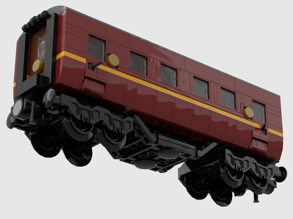 LEGO MOC Small Railway Carriage (Rolling Stock) by AmacDonald43 ...