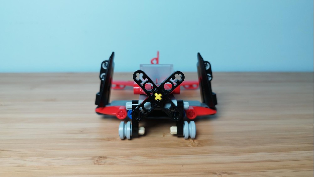 Lego Moc Folding Wing Plane 42148 Alternate Build By Nopingridlego