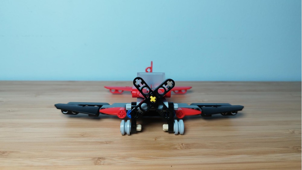 Lego Moc Folding Wing Plane 42148 Alternate Build By Nopingridlego