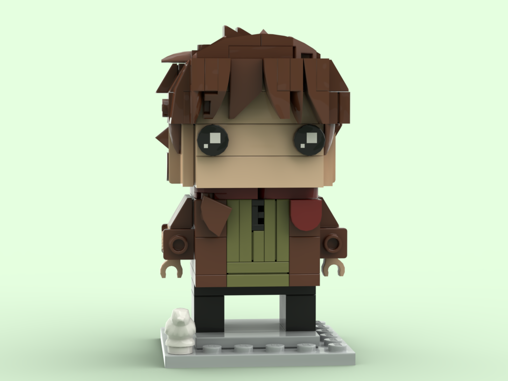 LEGO MOC Eren Jeager (Young) - Attack on Titan BrickHeadz by ...