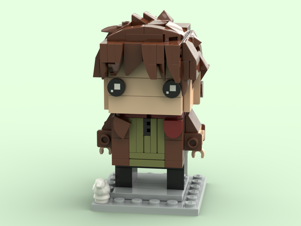 LEGO MOC Eren Jeager (Young) - Attack on Titan BrickHeadz by ...