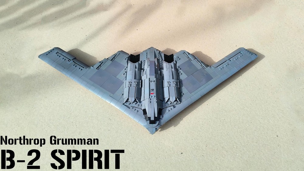 Lego Moc B 2 Spirit Stealth Bomber 170 Scale By Darthdesigner