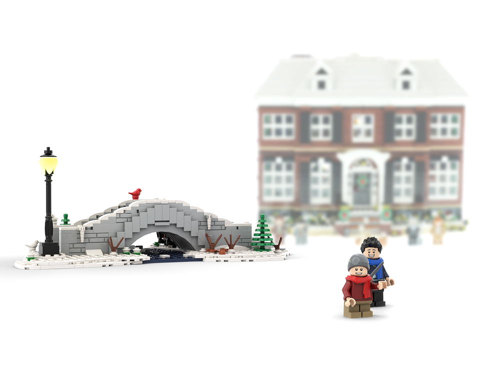 LEGO MOC NYC Bridge (Manhattan) - Home Alone Extension by JD Bricks | Rebrickable - Build with LEGO