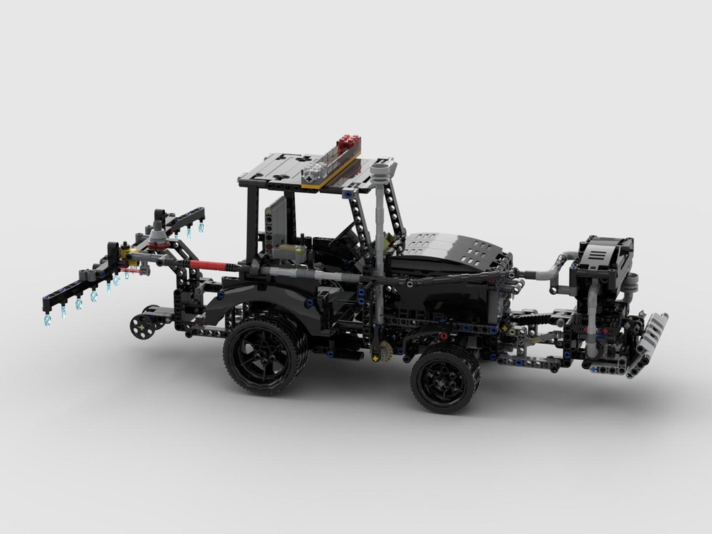LEGO MOC 42127 Tractor with Field Sprayer by Larsagri | Rebrickable ...