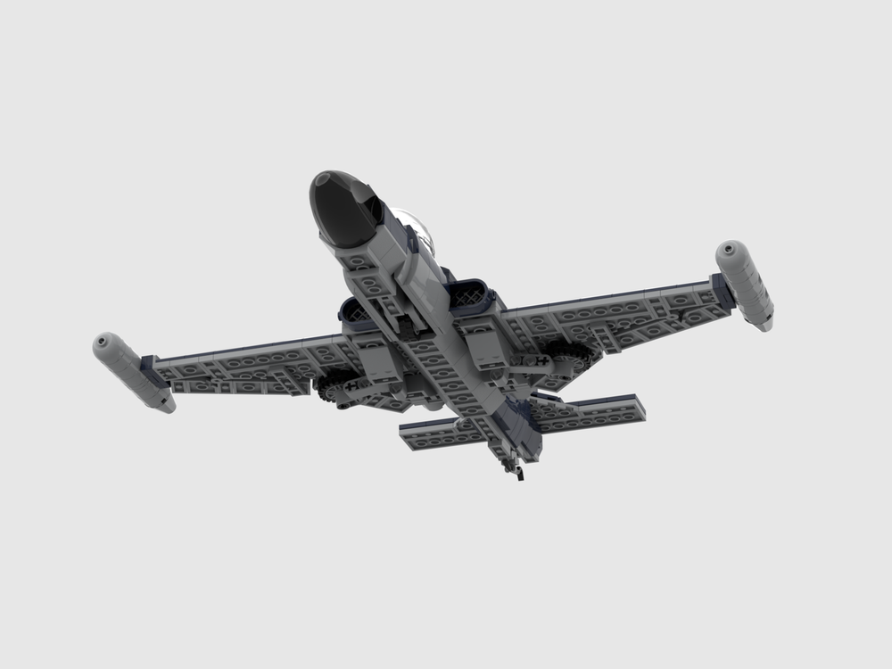 Lego Moc Mcdonnell F2h Banshee By Paulmanaitor Rebrickable Build