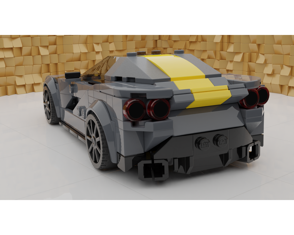LEGO MOC Ferrari 812 Competizione by 𝒯𝐻𝐹 𝒮𝓉𝓊𝒹𝒾𝑜™ | Rebrickable - Build ...