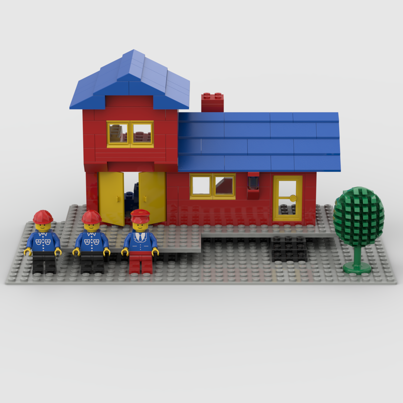 LEGO MOC Warehouse (1979) by pappy76 | Rebrickable - Build with LEGO
