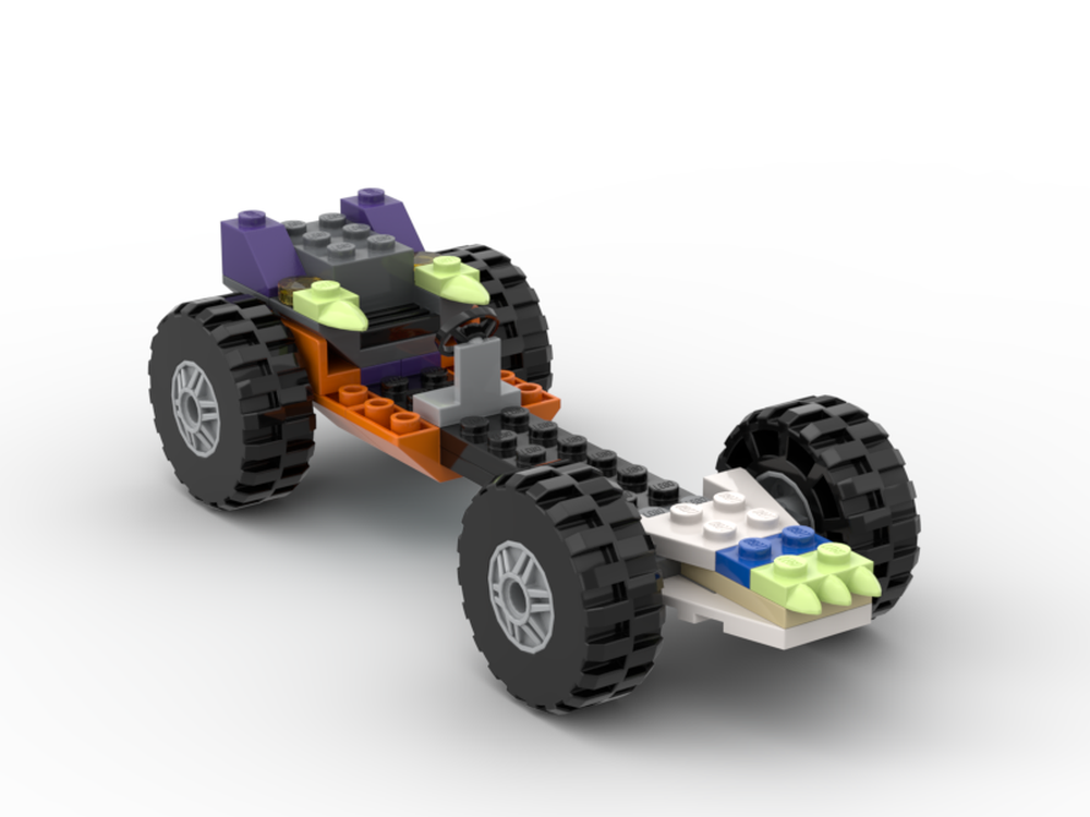 LEGO MOC race car by the platnium brick | Rebrickable - Build with LEGO