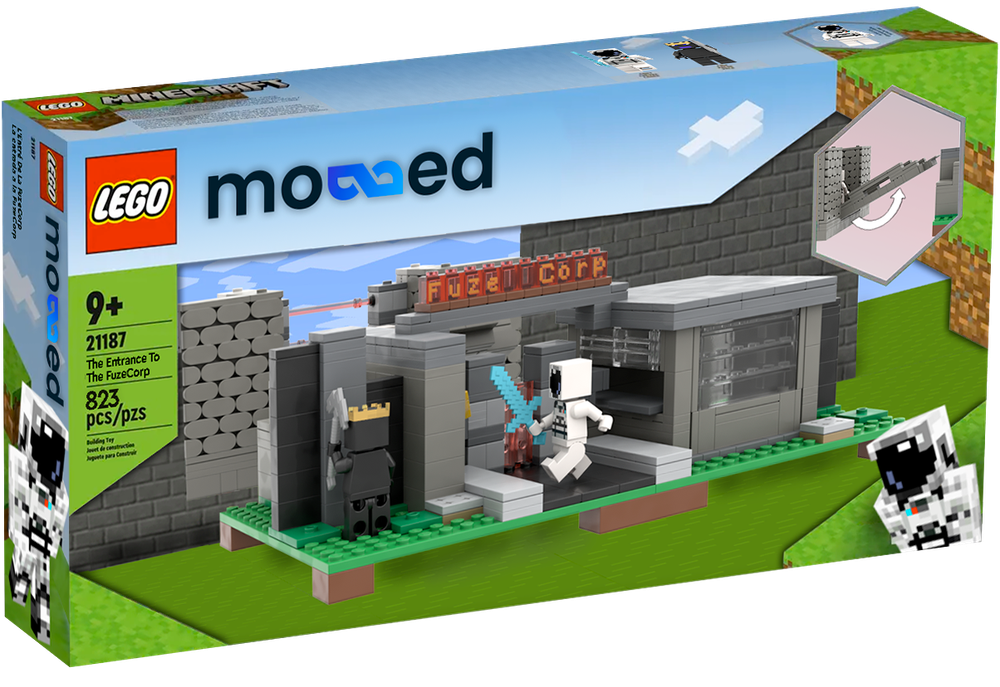 LEGO MOC The entrance to the FuzeCorp | Modded by MINLEGO | Rebrickable ...