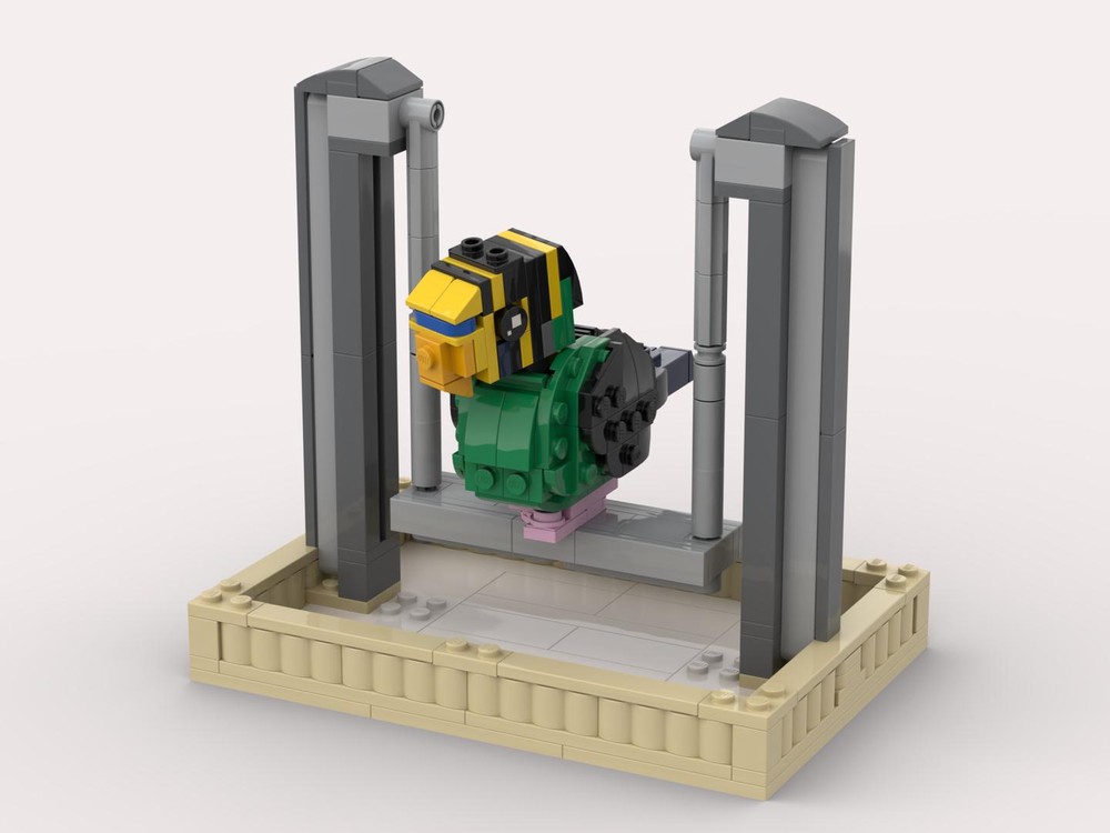 LEGO MOC Parakeet on Swing by Penguins and plastic | Rebrickable ...