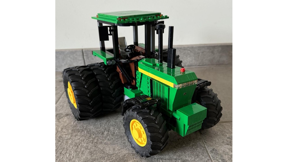 Lego Moc John Deere 4450 Tractor By Odinbricks Rebrickable Build