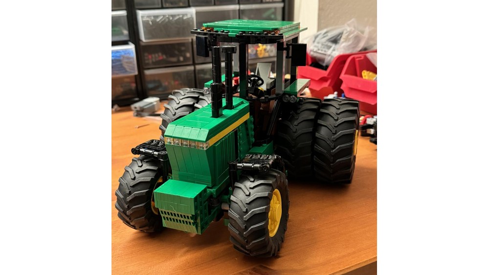 LEGO MOC John Deere 4450 Tractor by Odin_bricks | Rebrickable - Build ...