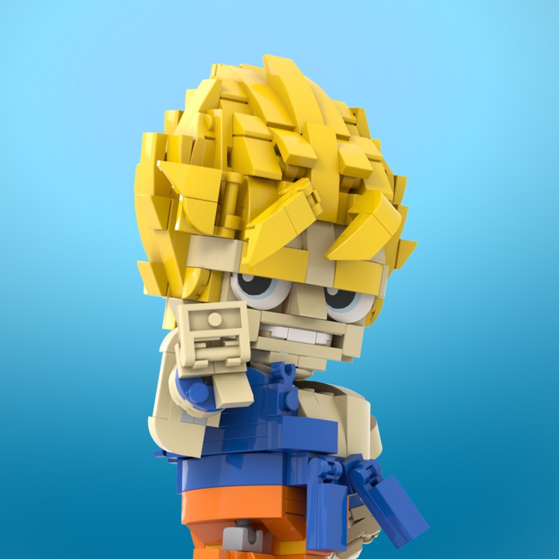 LEGO MOC SUPER SONGOKU-DRAGONBALL by choi_dambaek | Rebrickable - Build ...