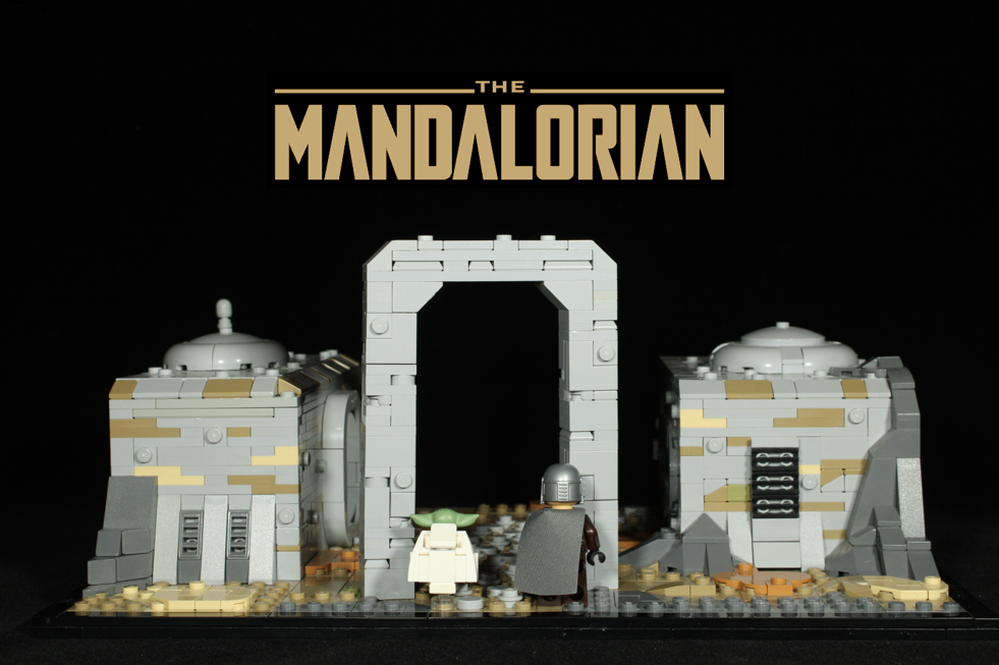 LEGO MOC Nevarro Diorama from The Mandalorian by BrickBadWolf ...