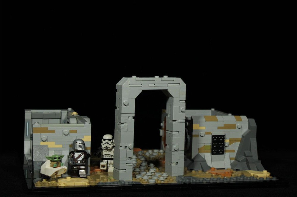 LEGO MOC Nevarro Diorama from The Mandalorian by BrickBadWolf ...
