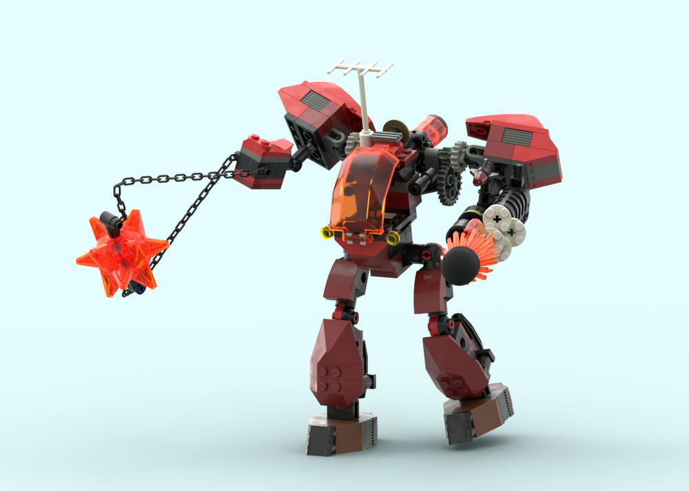 LEGO MOC CC2-5 Iron Bear Mech by Tepi666 | Rebrickable - Build with LEGO