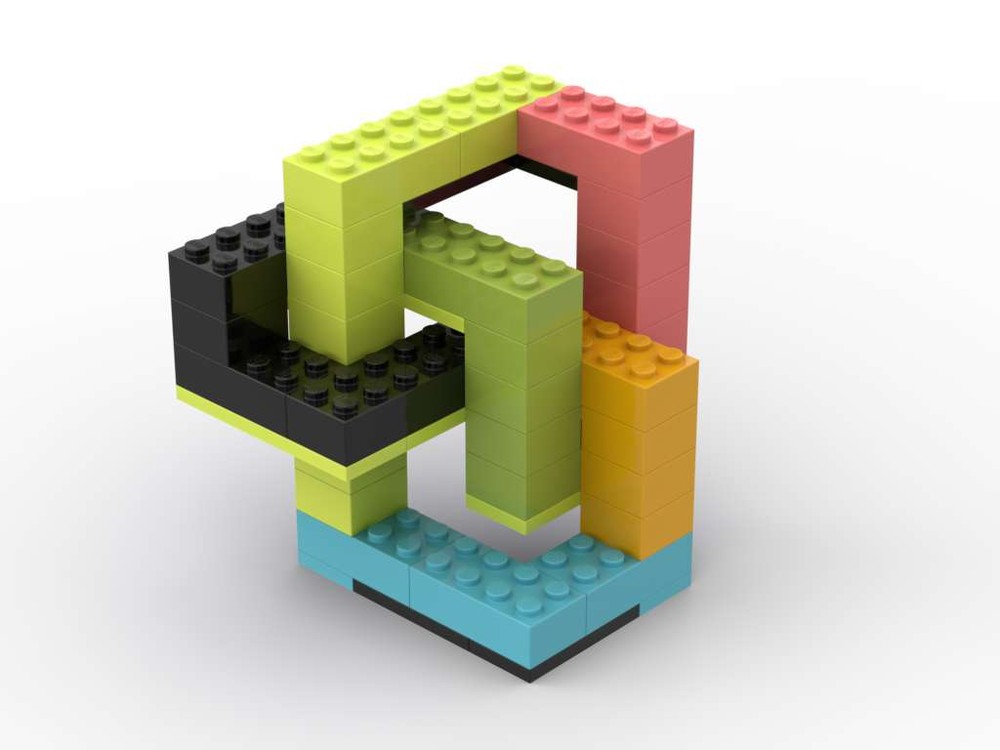 LEGO MOC Figure-Eight Knot by flerpdederp | Rebrickable - Build with LEGO