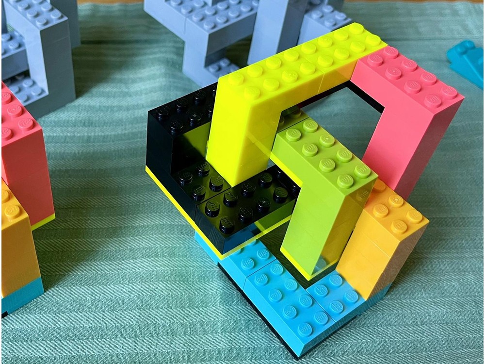 LEGO MOC Figure-Eight Knot by flerpdederp | Rebrickable - Build with LEGO