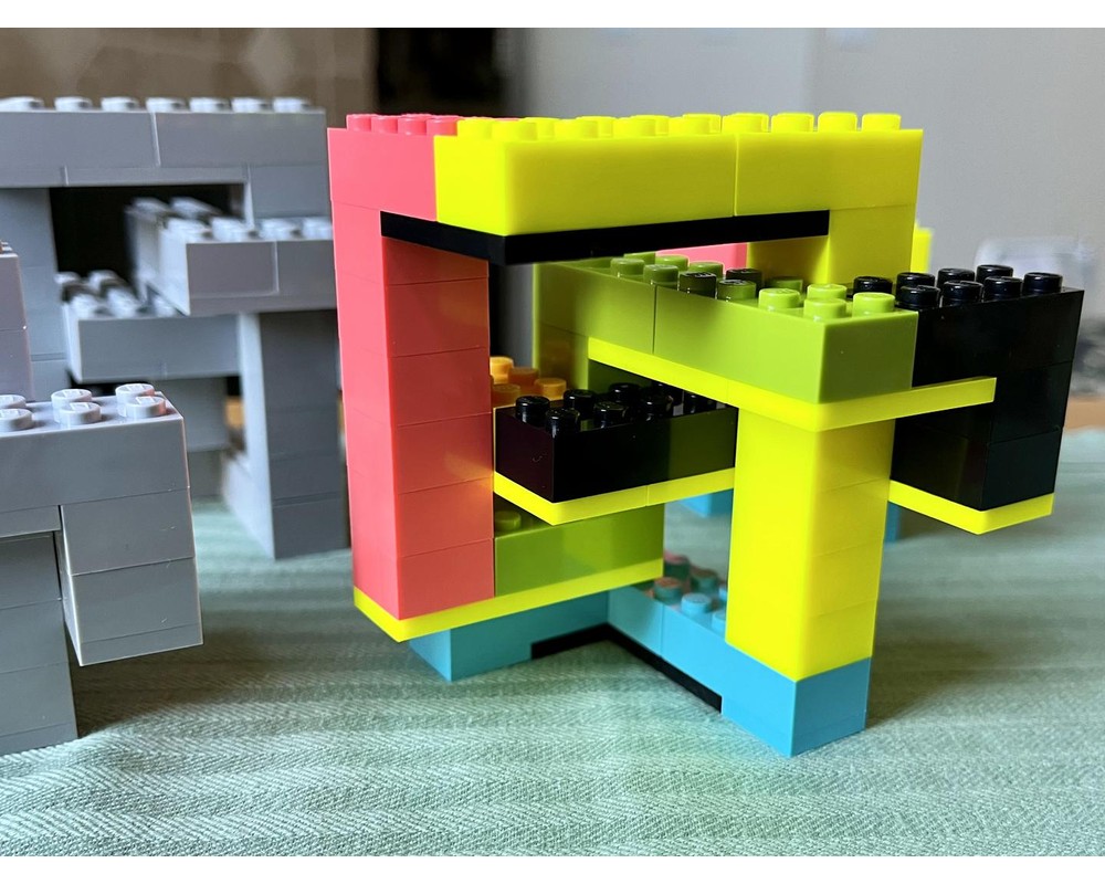 Lego Moc Figure Eight Knot By Flerpdederp Rebrickable Build With Lego