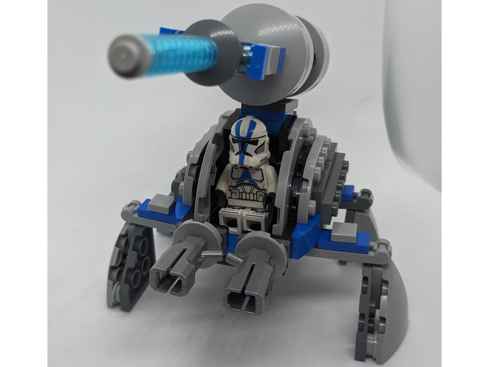 Lego Moc Mobile Heavy Cannon Alternate Build 2 X 75359 By Clydedt