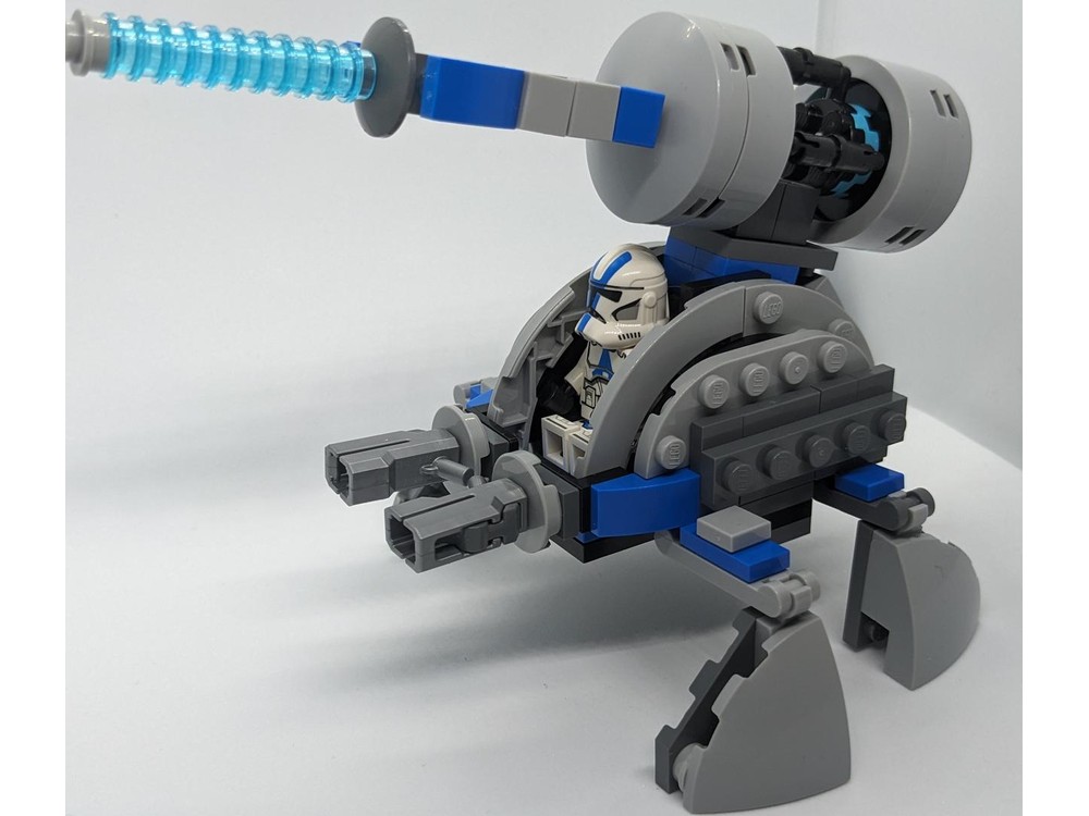 Lego Moc Mobile Heavy Cannon Alternate Build 2 X 75359 By Clydedt