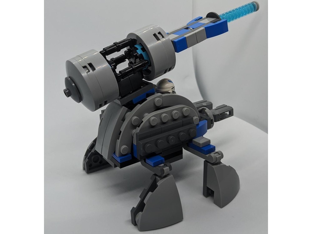 Lego Moc Mobile Heavy Cannon Alternate Build 2 X 75359 By Clydedt