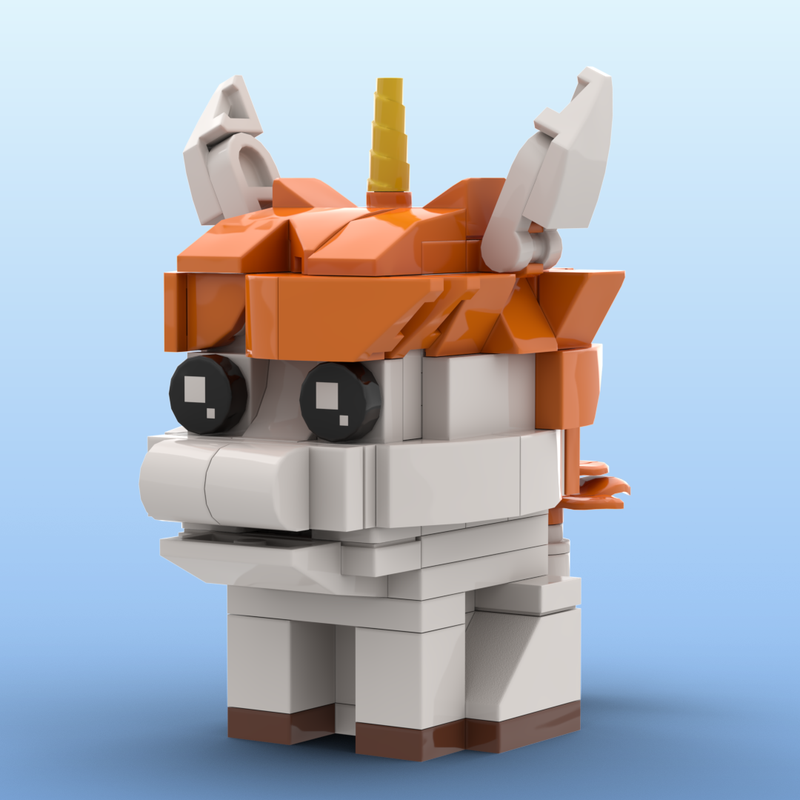 LEGO MOC Uni the Unicorn by MonstarJDC | Rebrickable - Build with LEGO