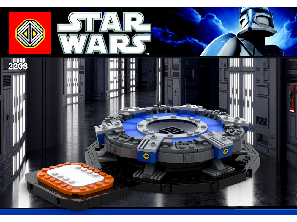 Lego Moc Lego Star Wars Iii Holo Table By Brick Mac Rebrickable