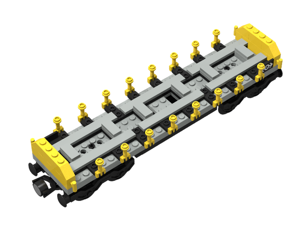 LEGO MOC Container Car by Flow86 | Rebrickable - Build with LEGO