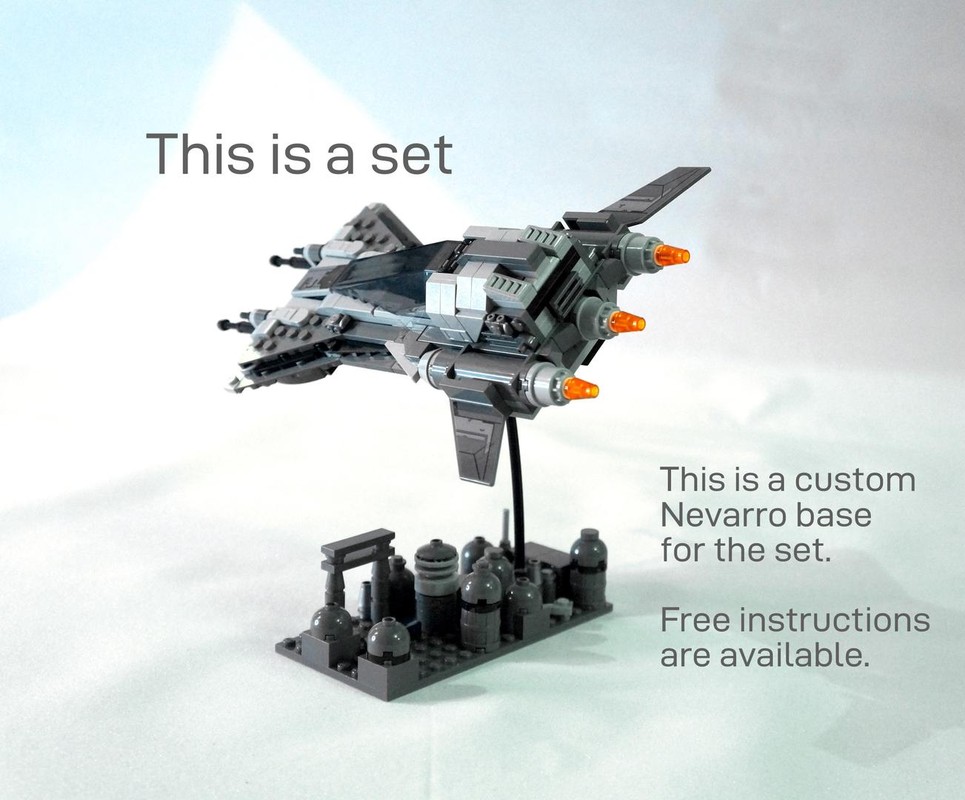 LEGO MOC Nevarro base for Lego set 75346 pirate snubfighter by ...