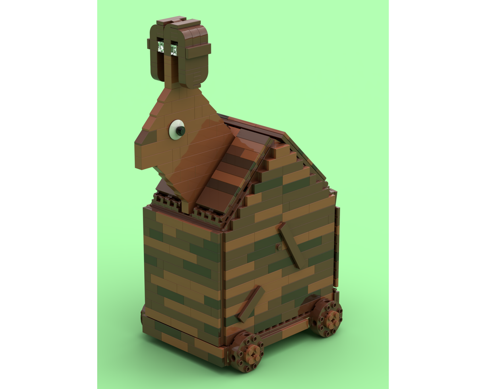 LEGO MOC Monty Python's Trojan Rabbit by Keizer | Rebrickable - Build ...