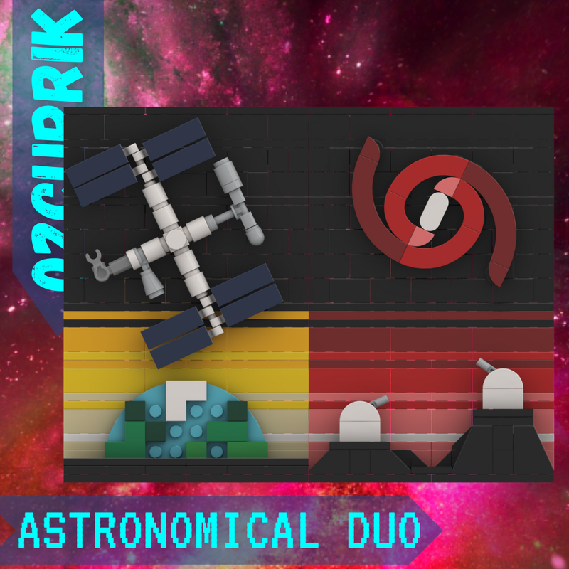 LEGO MOC Astonomical duo by 02Cuprik | Rebrickable - Build with LEGO