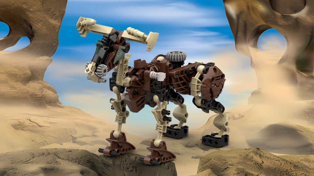 LEGO MOC Deer Combiner Model (Pohatu and Pahrak) by krs_bionicle ...