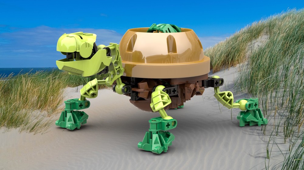 LEGO MOC Tortoise Rahi by krs_bionicle | Rebrickable - Build with LEGO