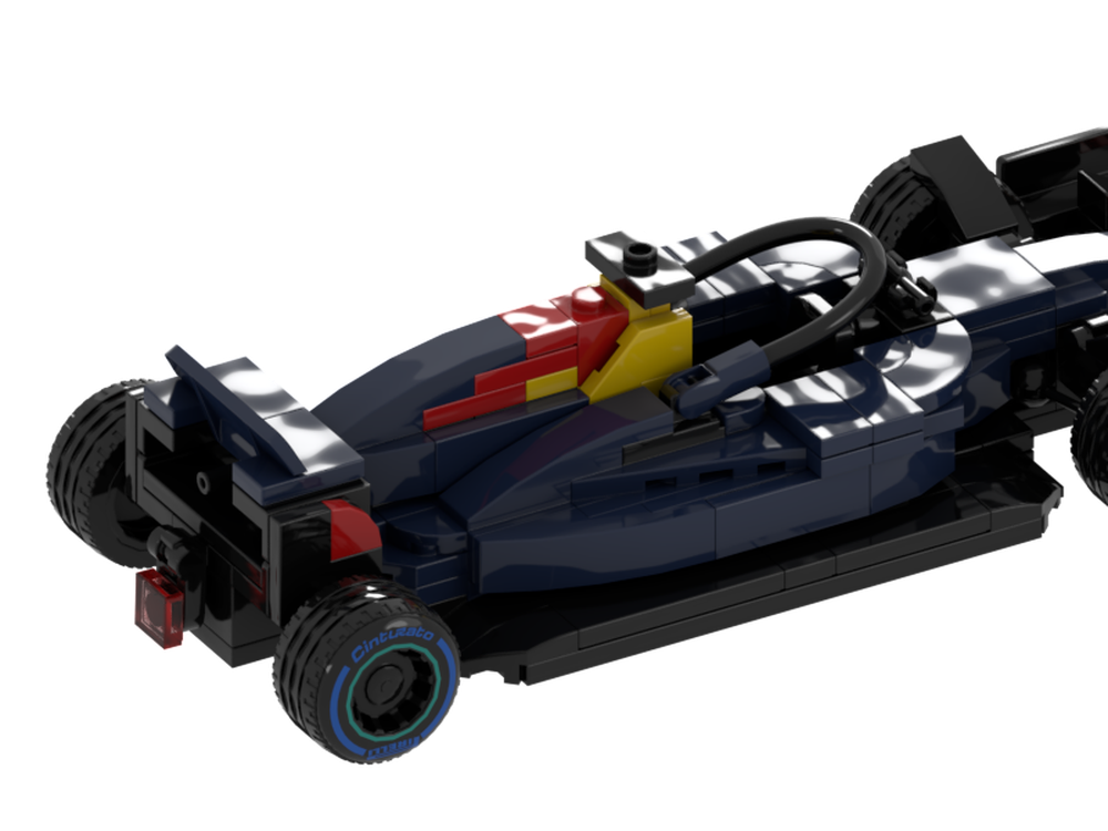 LEGO MOC RB19 F1 car Redbull scale 1:27 by ALPHAM3CK | Rebrickable ...