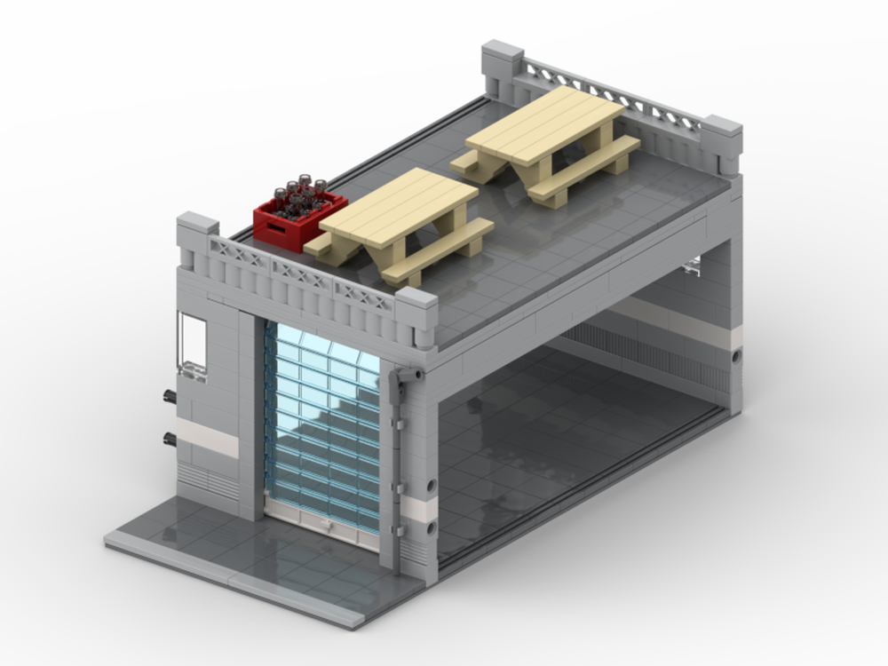 LEGO MOC Modular Ambulance Station Expansion by ole.828 | Rebrickable ...