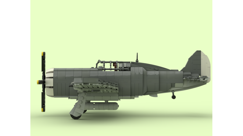 LEGO MOC REPUBLIC P-47 THUNDERBOLT(ww2 figther) by sivjix | Rebrickable ...