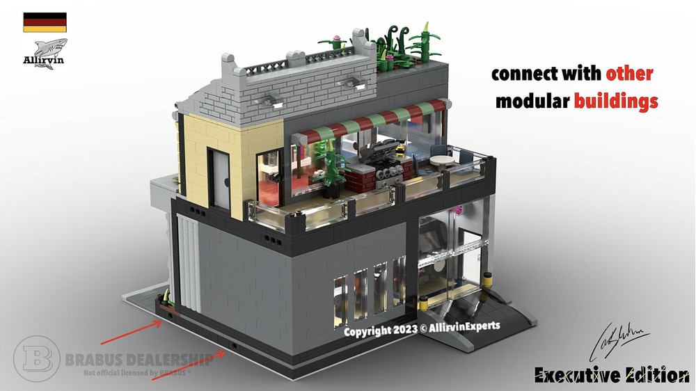 LEGO MOC BRABUS Dealership | Modular Building - Executive Edition by ...