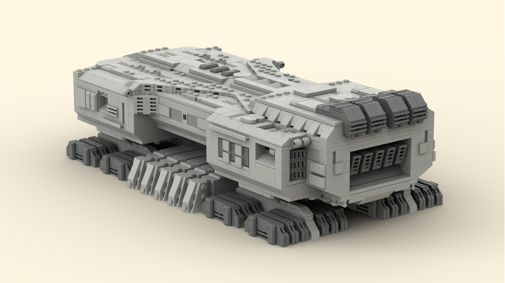 Lego Moc Dune Spice Harvester By Ervinache2009 Rebrickable Build