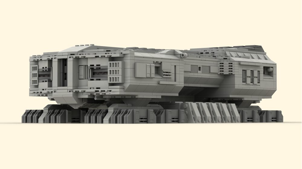 Lego Moc Dune Spice Harvester By Blockwise Rebrickable Build With Lego