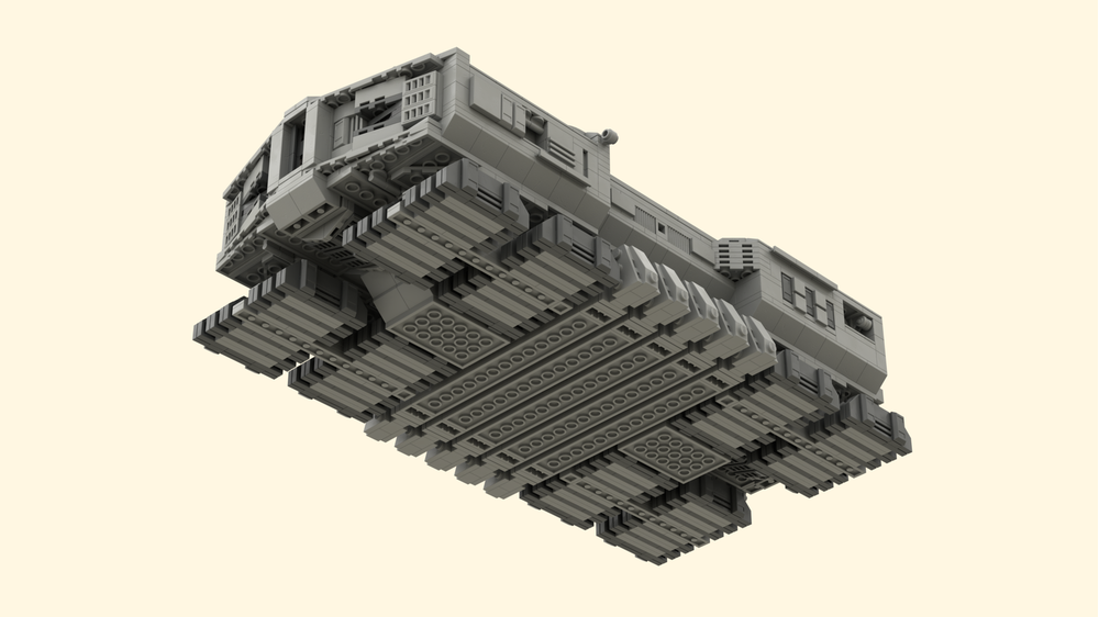 Lego Moc Dune Spice Harvester By Blockwise Rebrickable Build With Lego