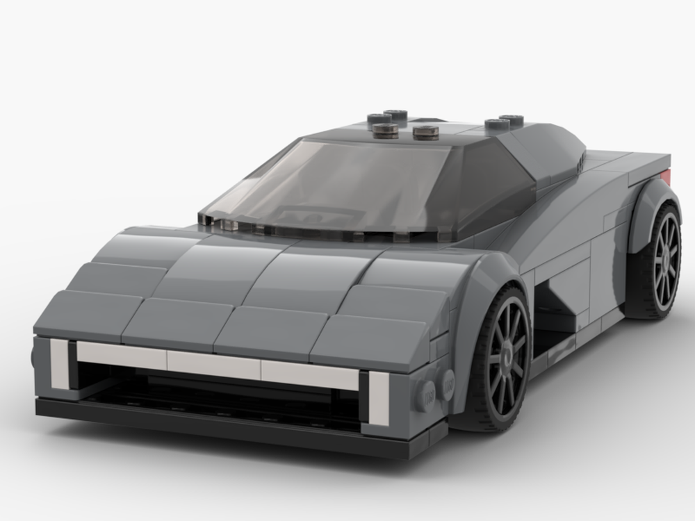 LEGO MOC 2019 Koenigsegg Raw Concept by KineticKit | Rebrickable ...