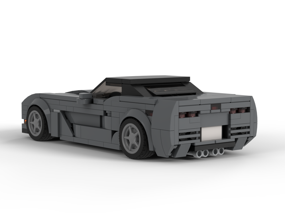 LEGO MOC Corvette C5 Convertible 8w by Linse | Rebrickable - Build with ...