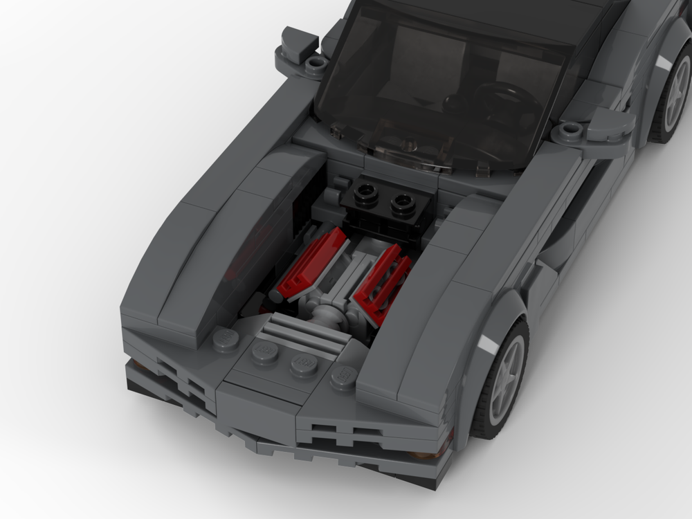 Lego Moc Corvette C5 Convertible 8w By Linse Rebrickable Build With