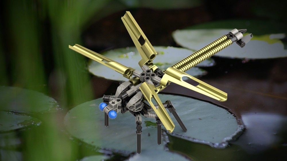 LEGO MOC Dragonfly Rahi by krs_bionicle | Rebrickable - Build with LEGO