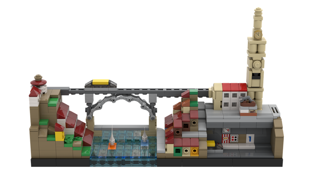 LEGO MOC Porto City skyline by kubak5 | Rebrickable - Build with LEGO