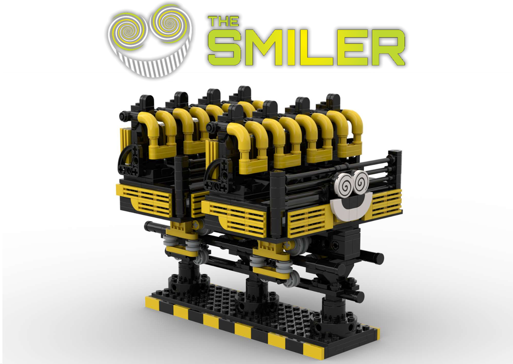 LEGO MOC ROLLERCOASTER - THE SMILER - Alton Towers by Coasters.bricks ...