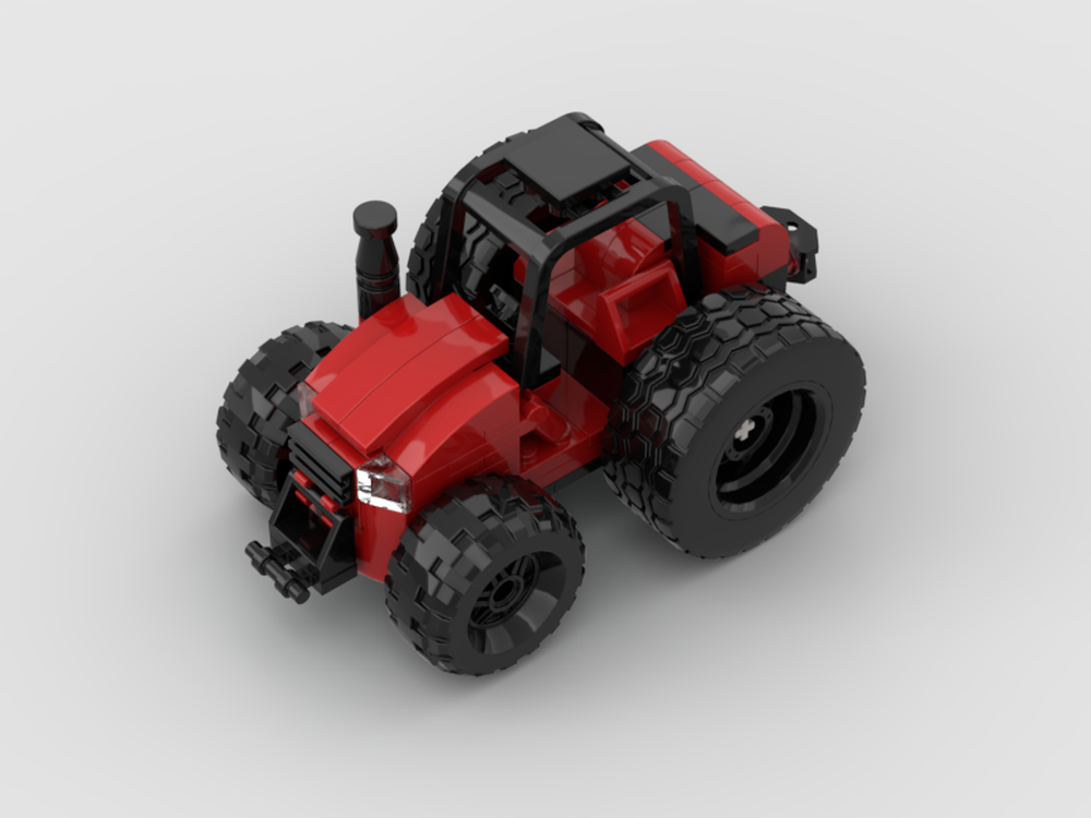 LEGO MOC Heavy duty tractor by turlog | Rebrickable - Build with LEGO